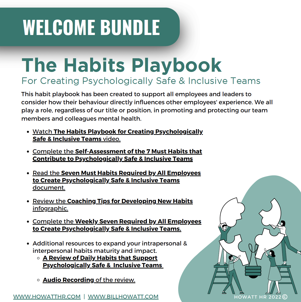 PHS Tools, Infographics & Handouts - HowattHR